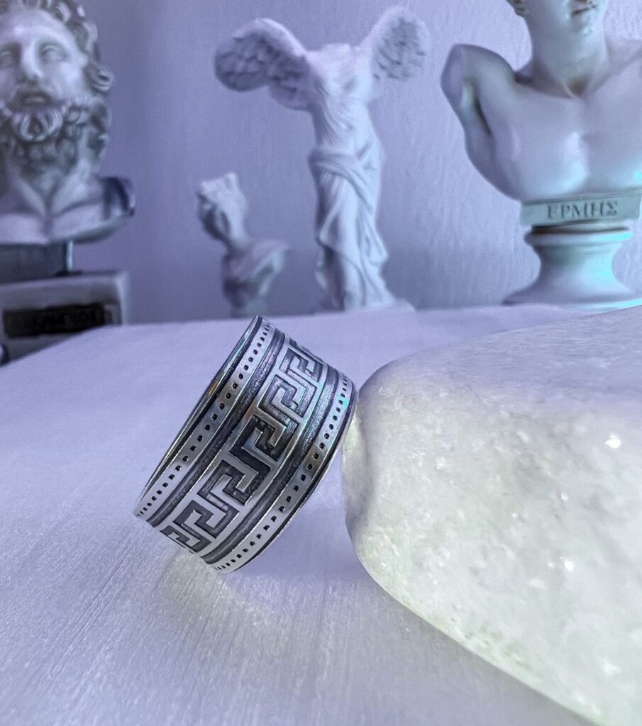 Classic Meander Ring - Ermou Street